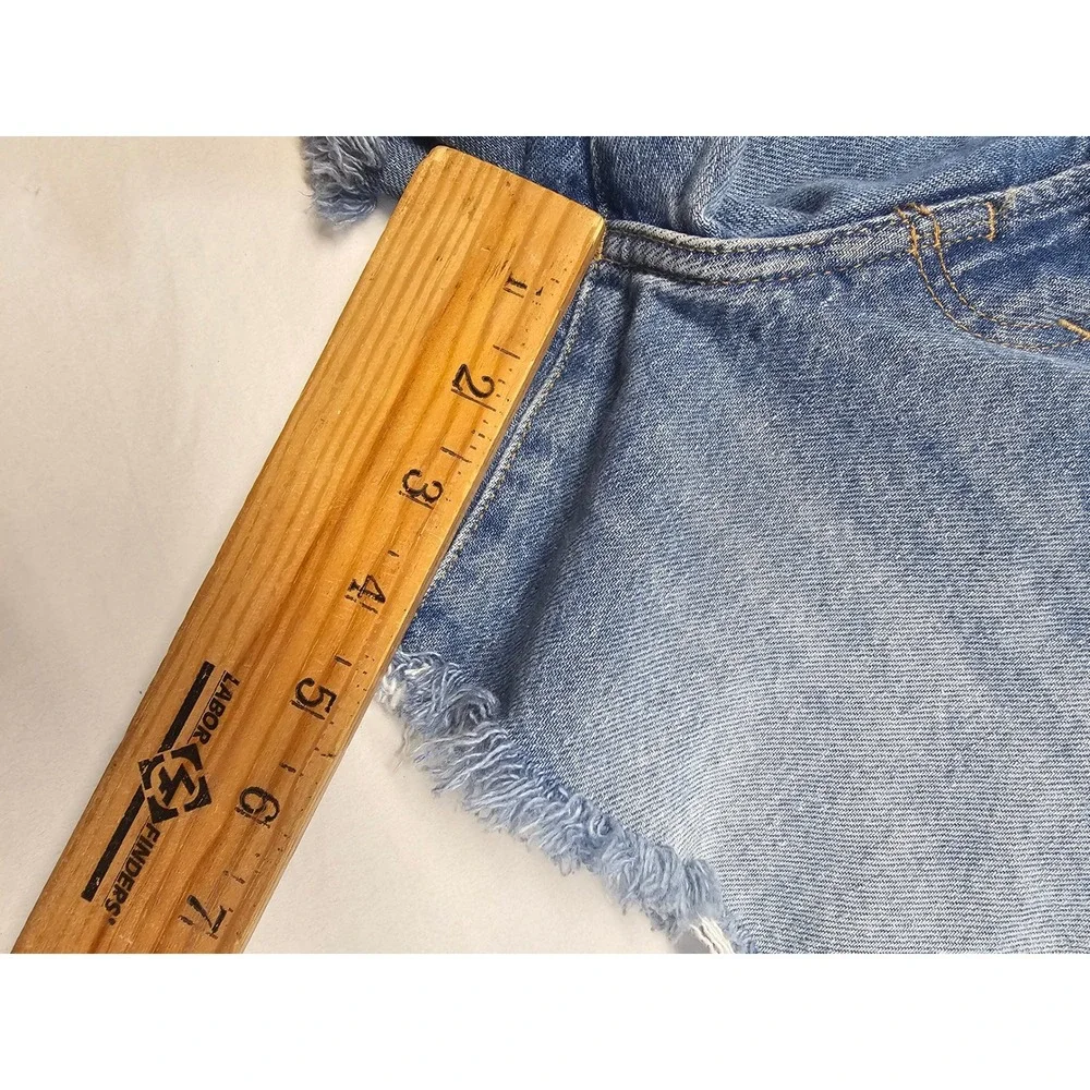 Lucky Brand | Shorts | Lucky Brand 9s Midi Short Womens 628 Blue Denim ...
